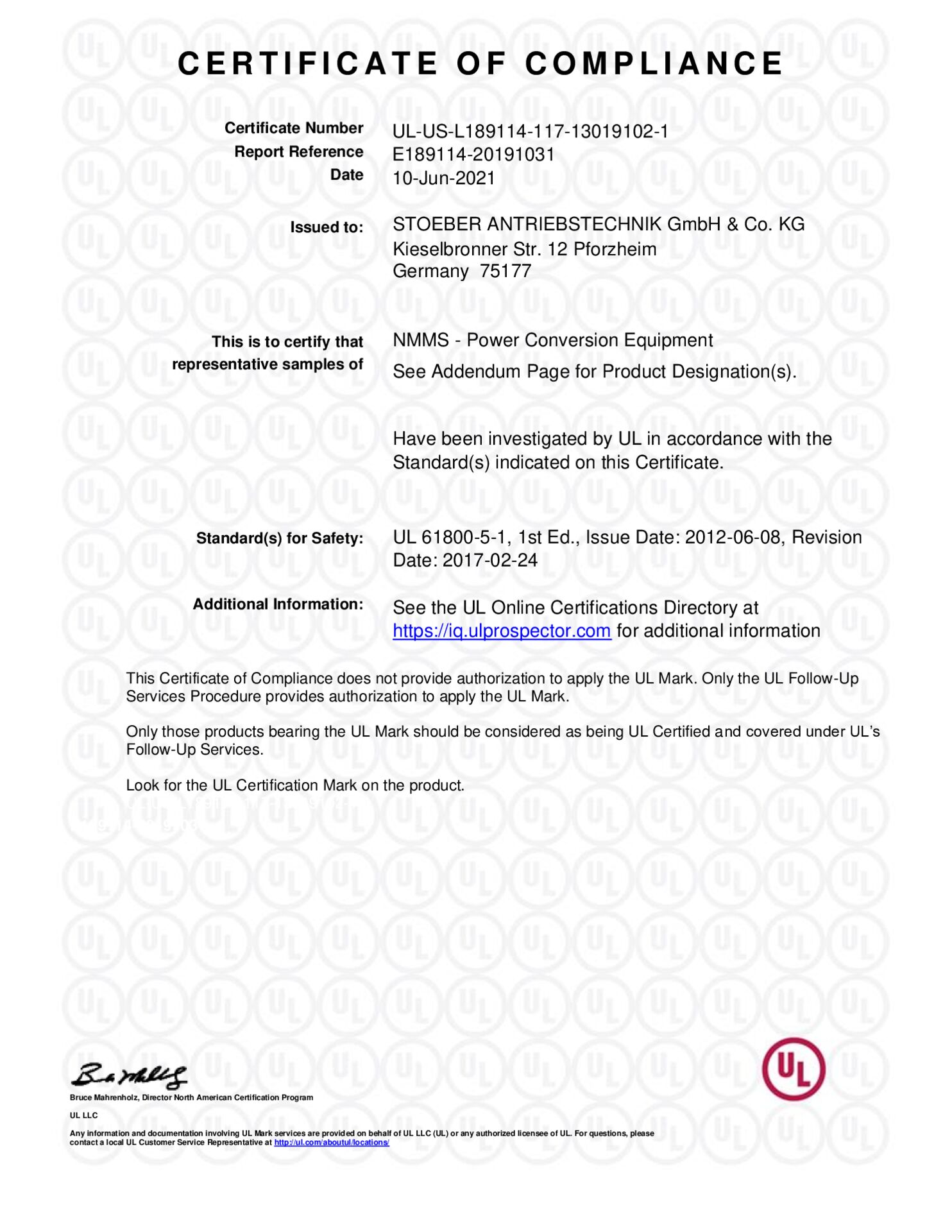 Drive controller from STOBER with safety technology